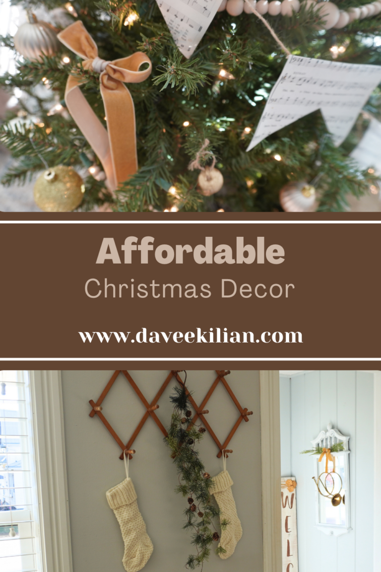 Timeless Christmas Decor/ Thrifty and Affordable - Davee Kilian